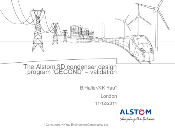 (PDF) The Alstom 3D condenser design program