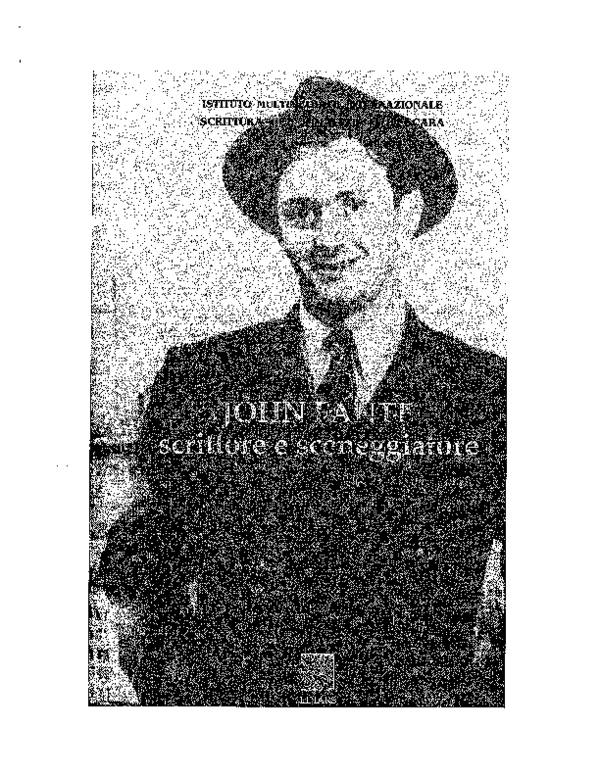 (PDF) John Fante e la saga di Arturo Bandini