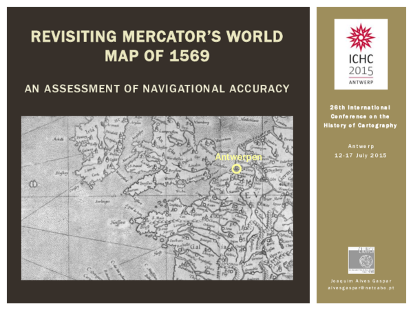 (PDF) Revisiting Mercator’s world map of 1569: an assessment of ...