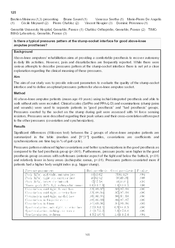 (PDF) Analyze of stump-socket interface pressures in above-knee amputees
