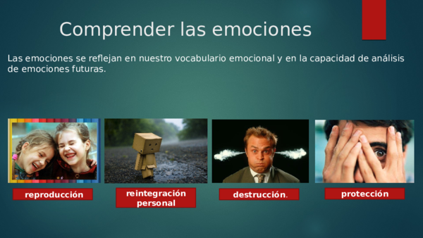 (PPT) Comprender las emociones