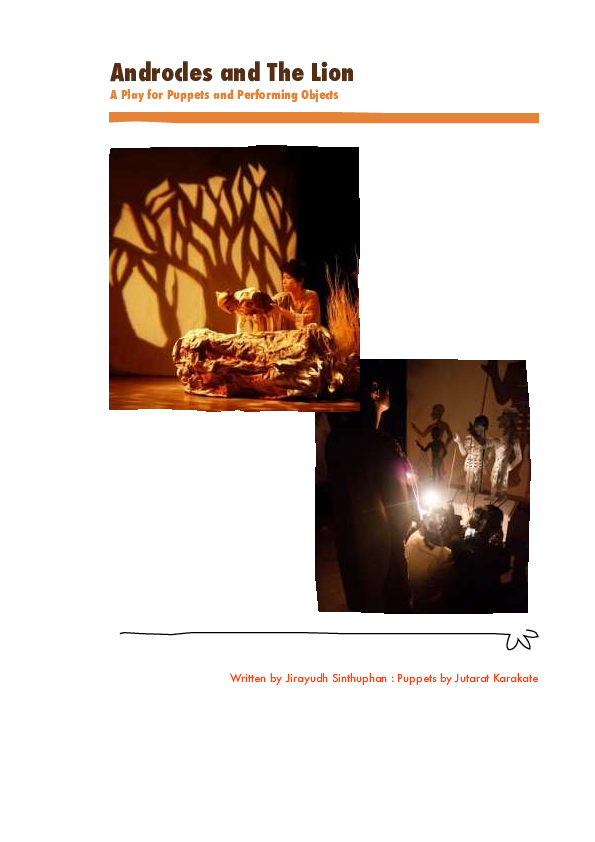 (PDF) Androcles and the Lion - a play about Rwanda