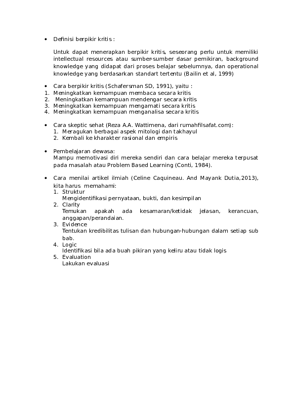 (DOC) Bahan tutorial