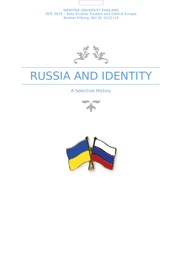 (DOC) Russia and Identity