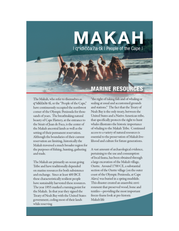 (PDF) Makah Marine Resources