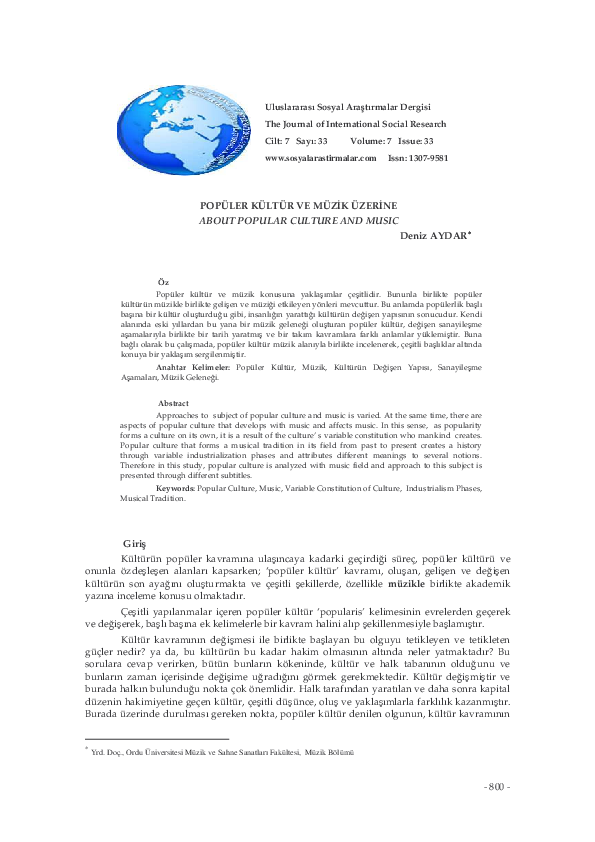 (PDF) aydar deniz