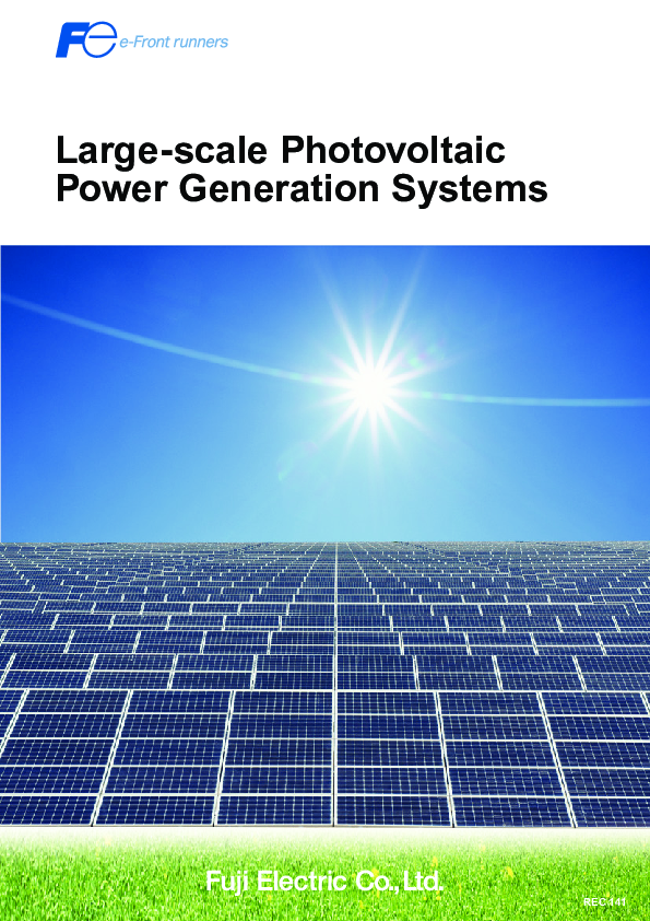 (PDF) Large-scale Photovoltaic Power Generation Systems