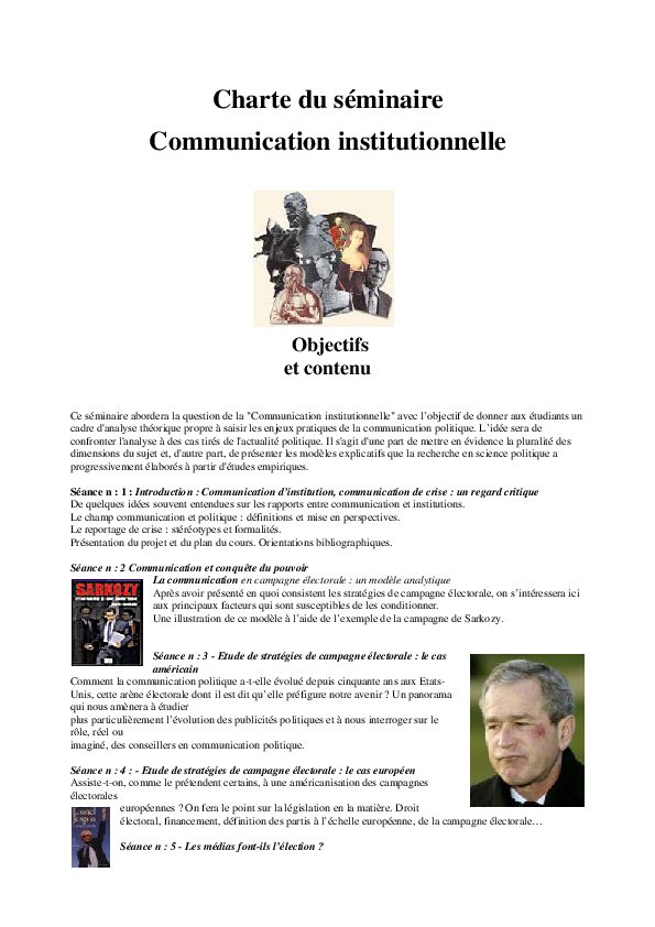 (PDF) Communication politique et institutionnelle