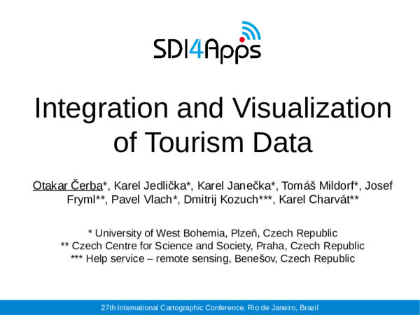 Integration and Visualization of Tourism Data