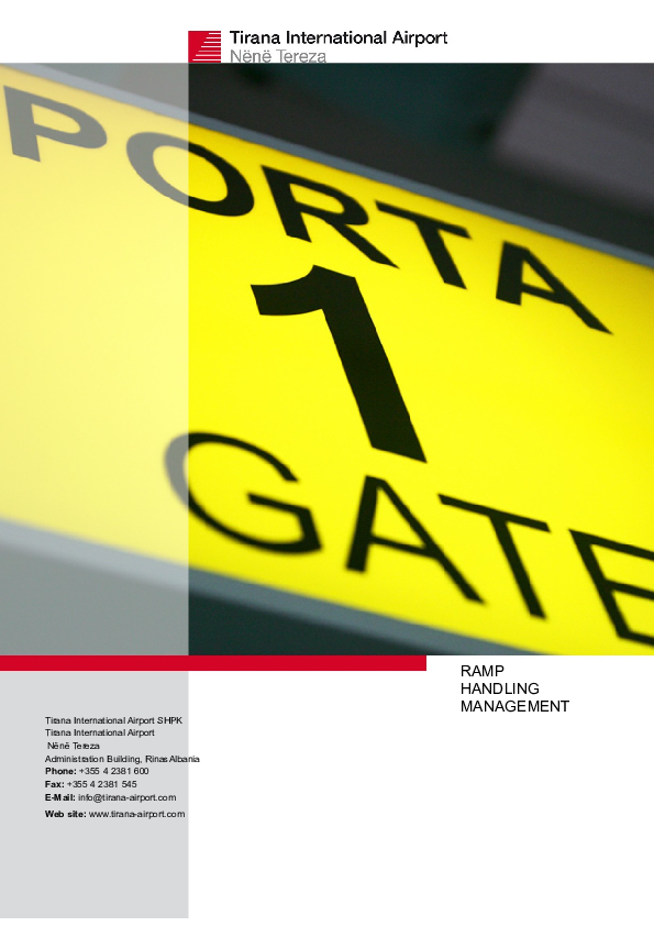 (DOC) Ramp Handling Guidance Manual 2009-2011