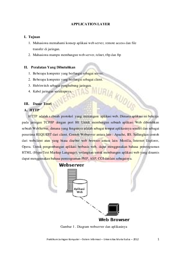 (PDF) APPLICATION LAYER
