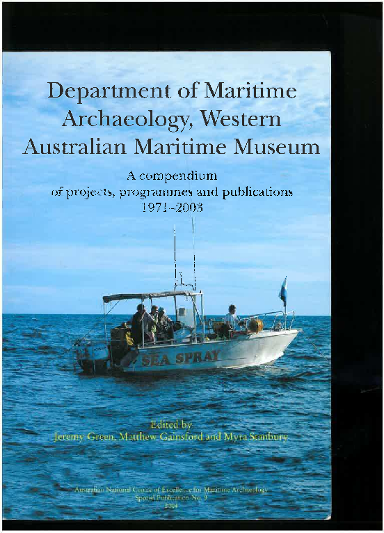 (PDF) 12 Articles (Albany Town Jetty; Broome Flying Boats; Dampier ...