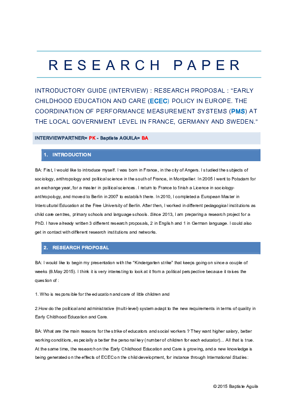 (PDF) Introductory Guide for Research Proposal