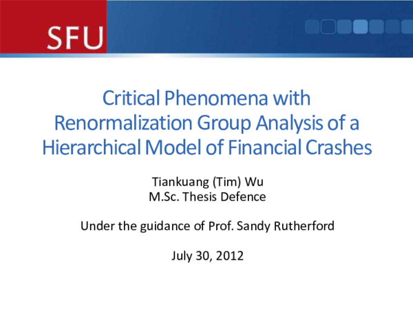 (PDF) Critical Phenomena with Renormalization Group Analysis of a Hierarchical Model of ...