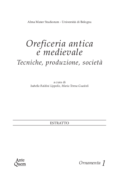 (PDF) a cura di Isabella Baldini Lippolis, Maria Teresa Guaitoli ...