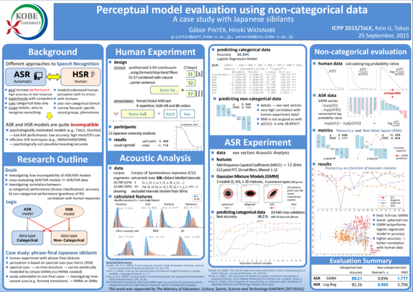 (PDF) Perceptual model evaulation using non-categorical data: A case ...