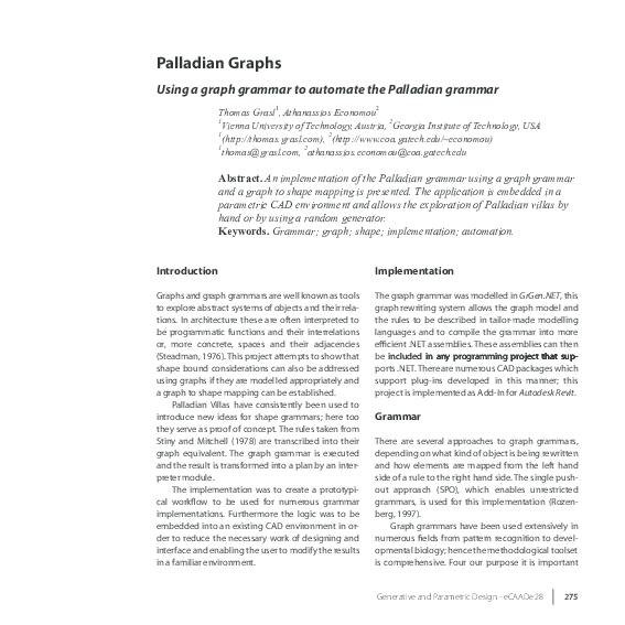 (PDF) Palladian Graphs: Using a graph grammar to automate the Palladian ...