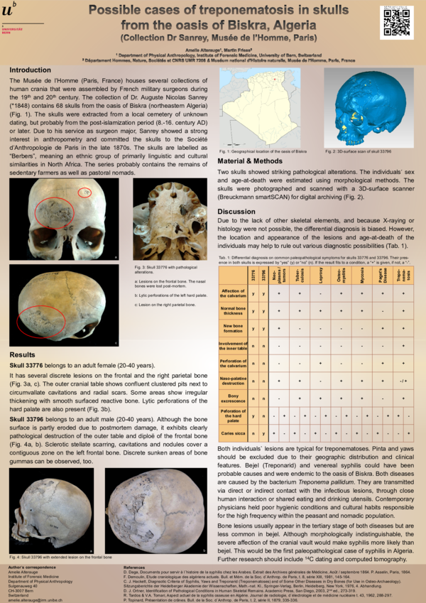 (PDF) Possible Cases of Treponematosis in Skulls from the Oasis of ...