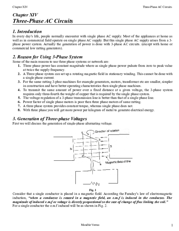 What Is Three Phase Ac System Wiring Work