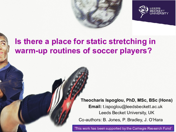 (PPT) PowerPoint Presentation: "Is there a place for static stretching ...