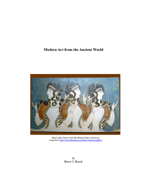 (DOC) Modern Art from the Ancient World