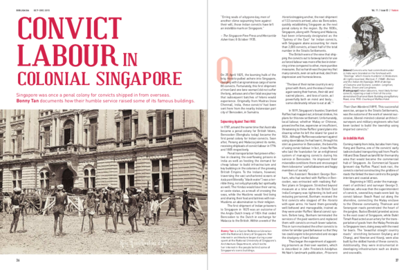 (PDF) Convict labour in colonial Singapore