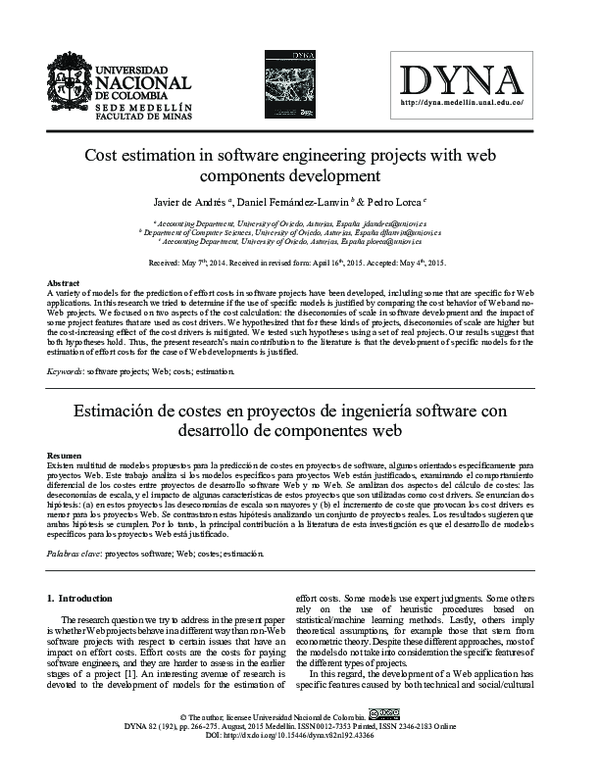 pdf-cost-estimation-in-software-engineering-projects-with-web-components-development-dyna