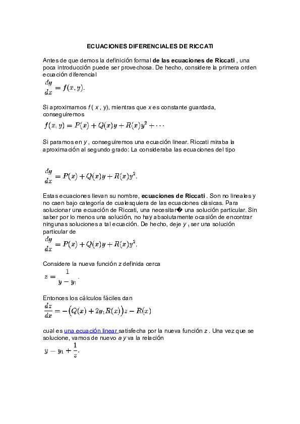 (DOC) ECUACIONES-DIFERENCIALES-DE-RICCATI ULTIMO TRABAJO