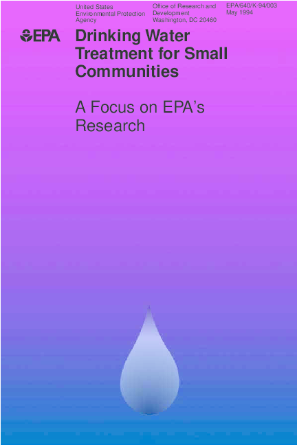 (PDF) Small drinking Water Systems