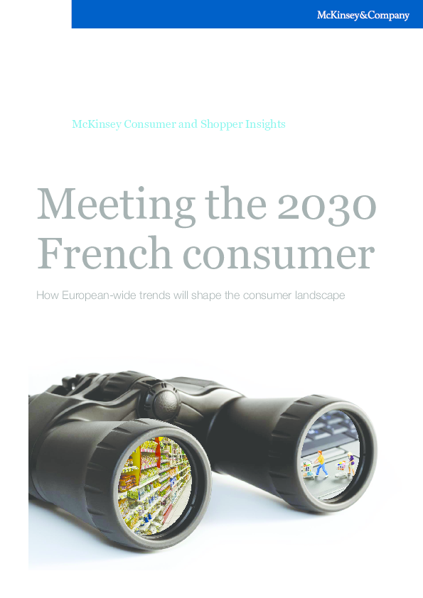 (PDF) Meeting the 2030 French consumer-2