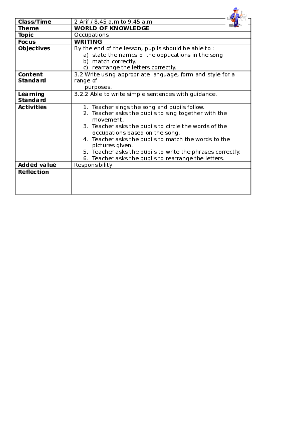 (DOC) Lesson plan writing