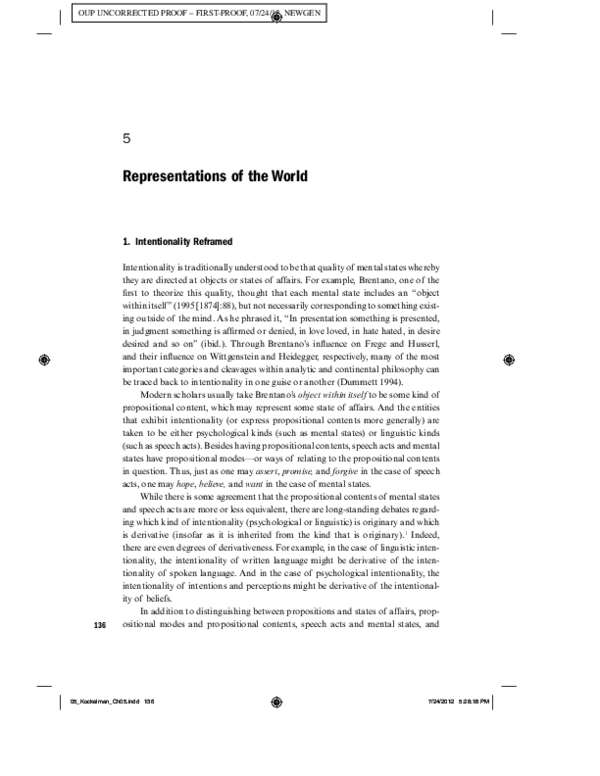 (PDF) Representations of the World