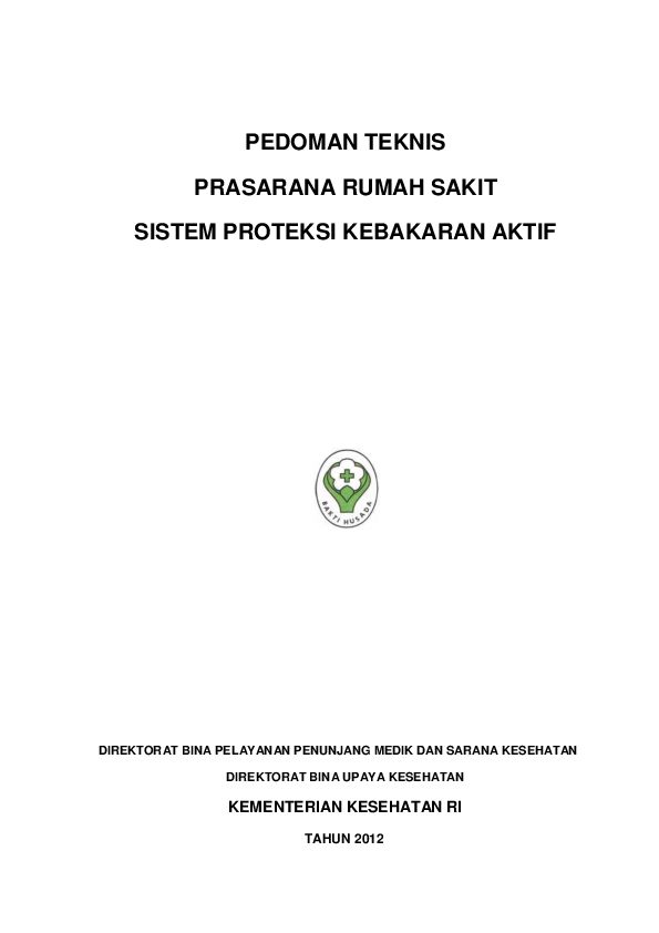 (PDF) 14.-Pedoman-Sistem-Proteksi-Kebakaran-Aktif-Pada-Bangunan-RS