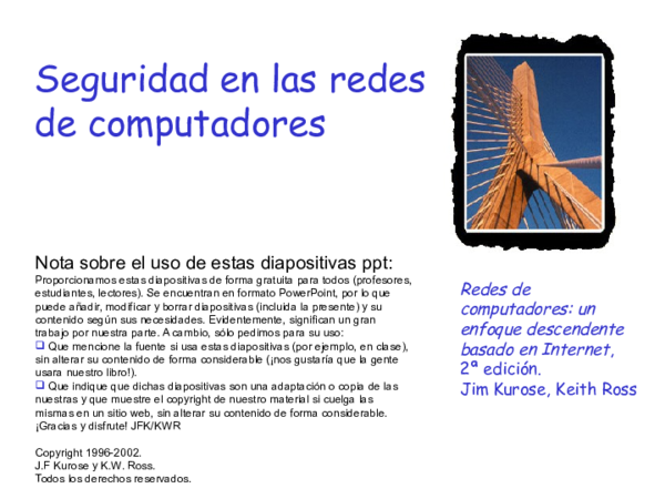 (PPT) Seguridad-Redes-Kurose Ross