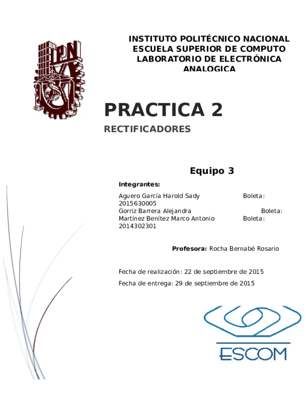 Doc Practica 2 Electronica
