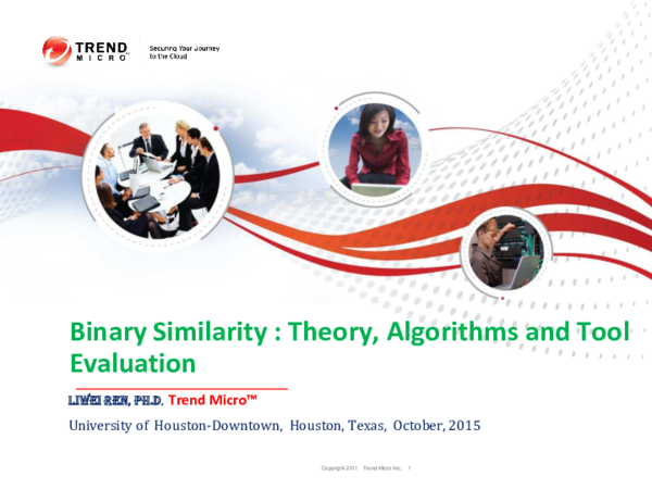 Pdf Binary Similarity Theory Algorithms And Tool Evaluation
