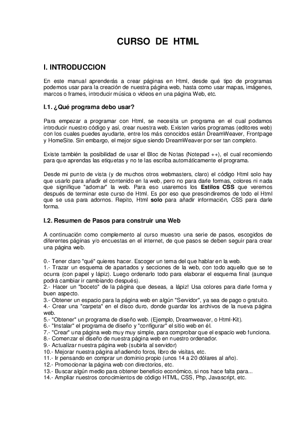 (PDF) Curso HTML5 | Wolfgang Welcomez - Academia.edu