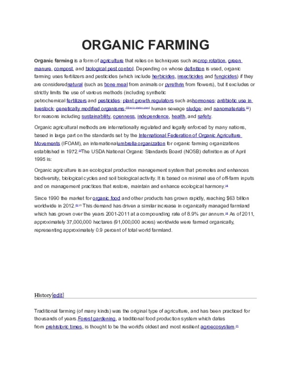 (DOC) ORGANIC FARMING