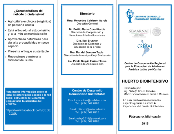 (PDF) Tríptico Huerto biointensivo