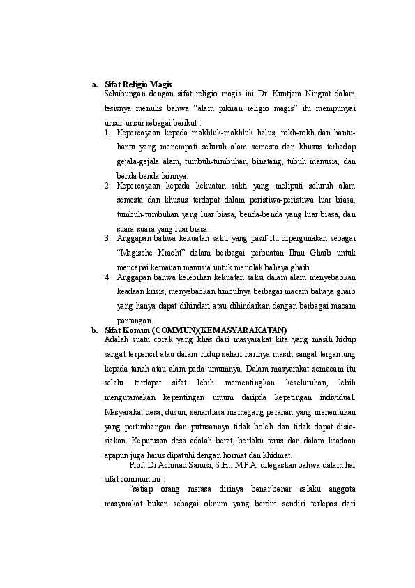 (DOC) Sifat Religio Magis
