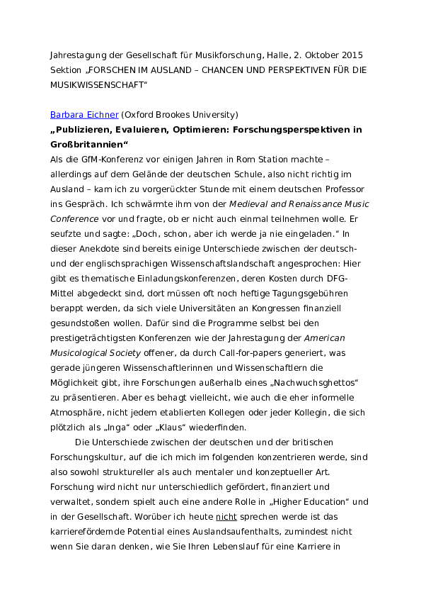 (DOC) Publizieren, Evaluieren, Optimieren: Forschungsperspektiven in ...