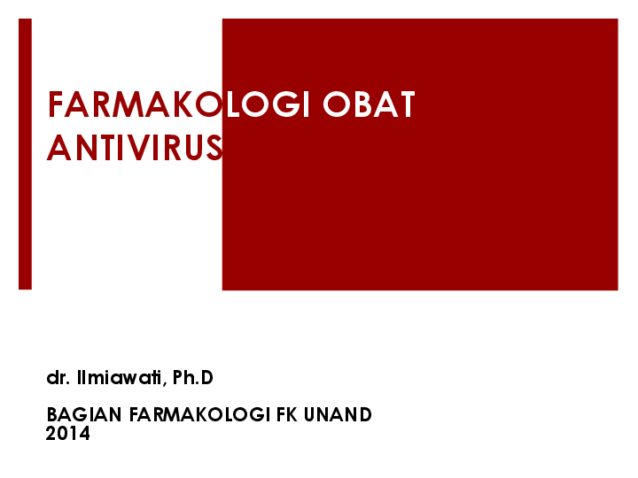 (PDF) Obat Antivirus