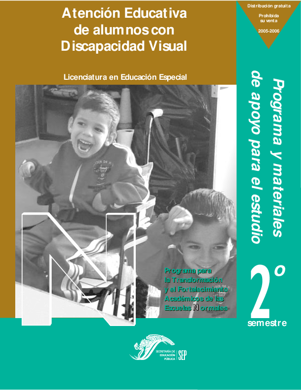 (PDF) Atención a la discapacidad visual