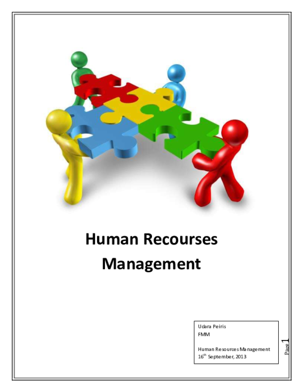 (PDF) Draft HR Manual