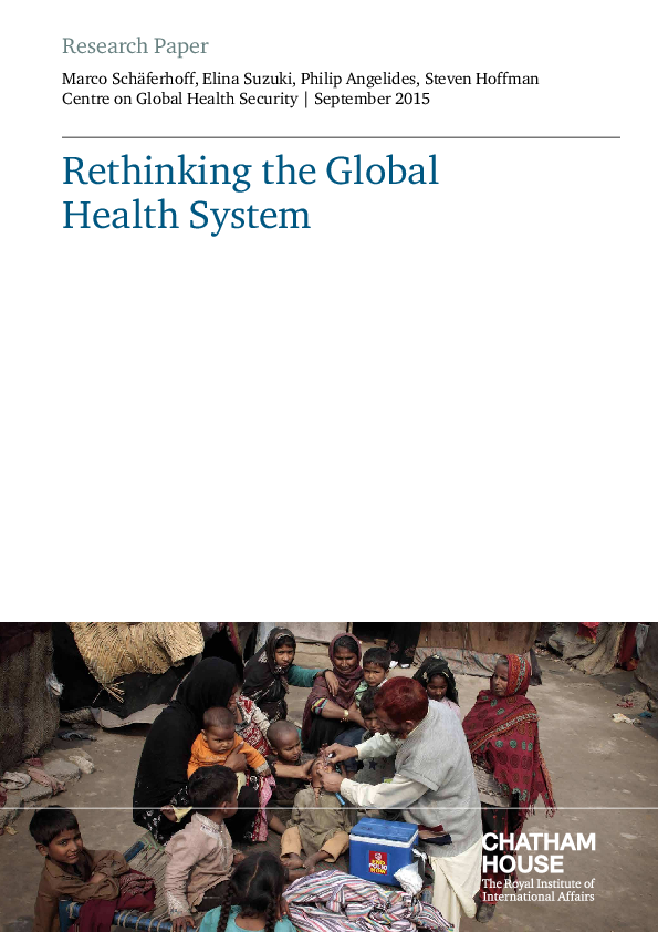 (PDF) Rethinking the Global Health System
