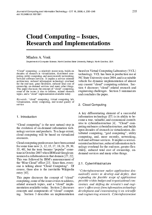 (PDF) Hybrid IT and Multi Cloud an Emerging Trend and Improved ...