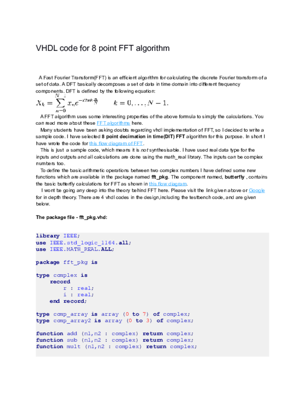(DOC) VHDL-Code-8-Point-FFT