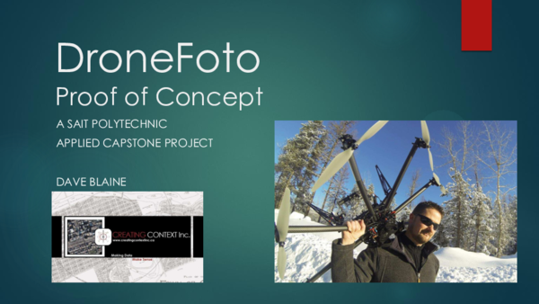 (PDF) DroneFoto Proof of Concept: A SAIT Polytechnic Applied Capstone ...