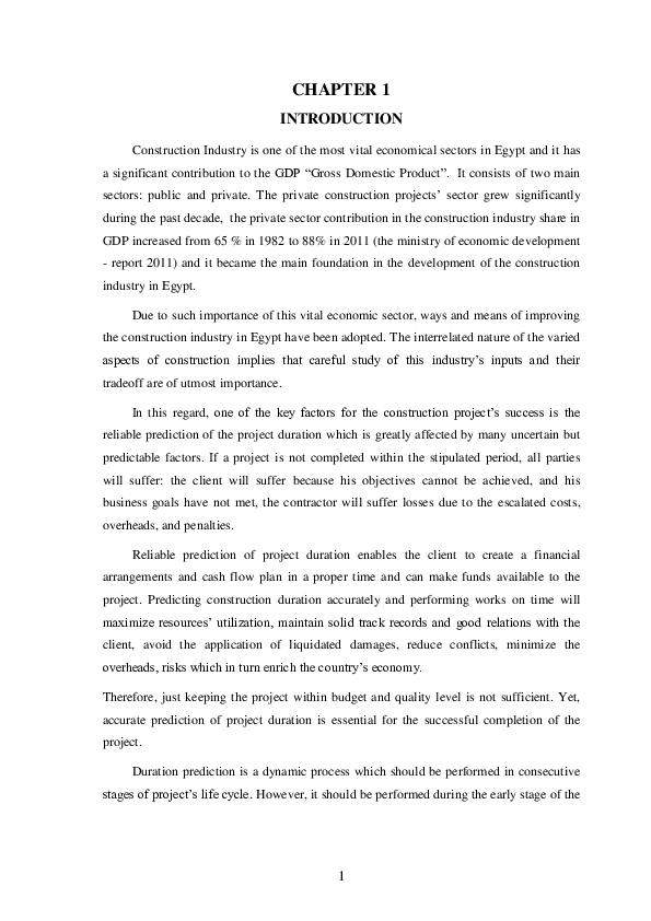 (PDF) project duration.