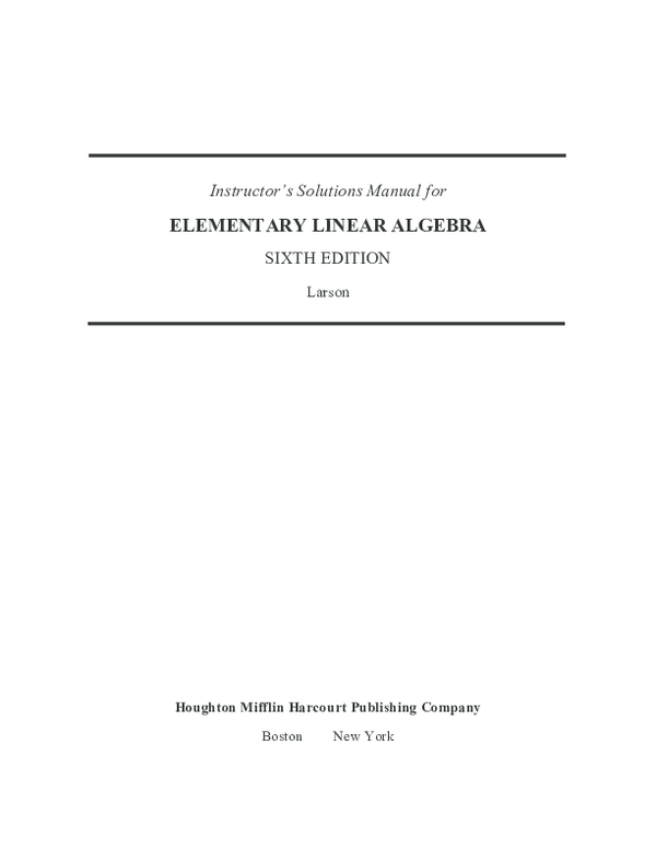 (PDF) Solucionario Larson y Falvo 6ta | Diego Cruz - Academia.edu
